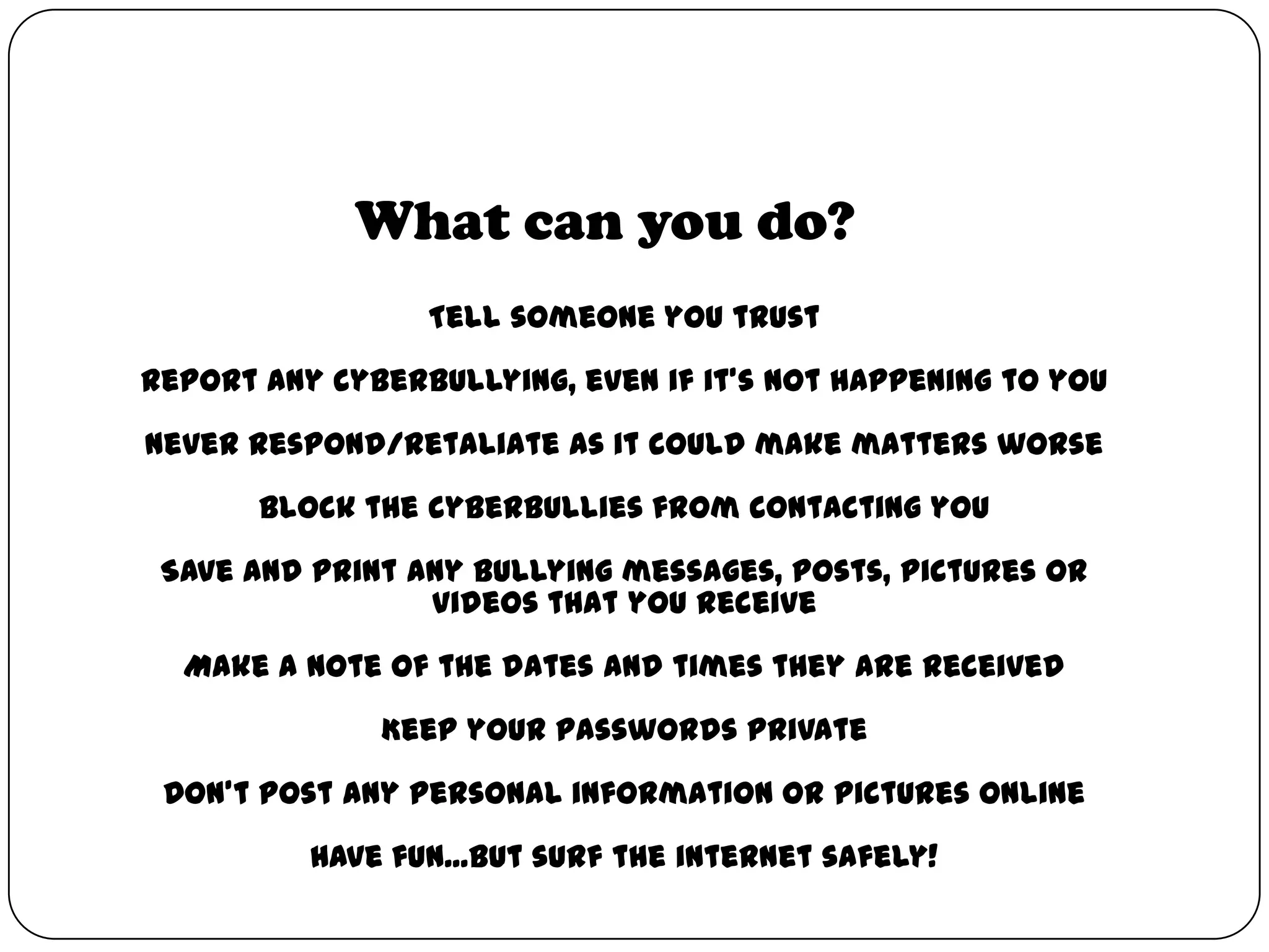 Cyberbullying | PPTX