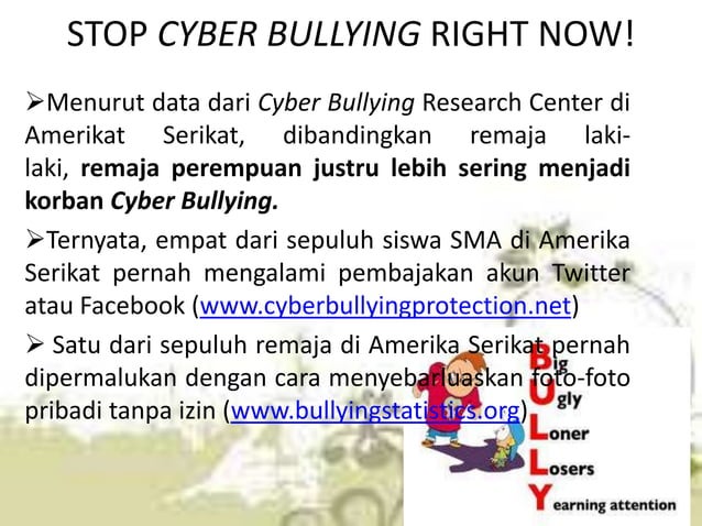 Cyber bullying | PPTX