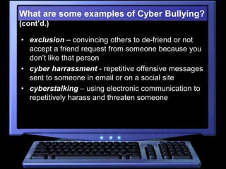 Cyber bullying | PPT
