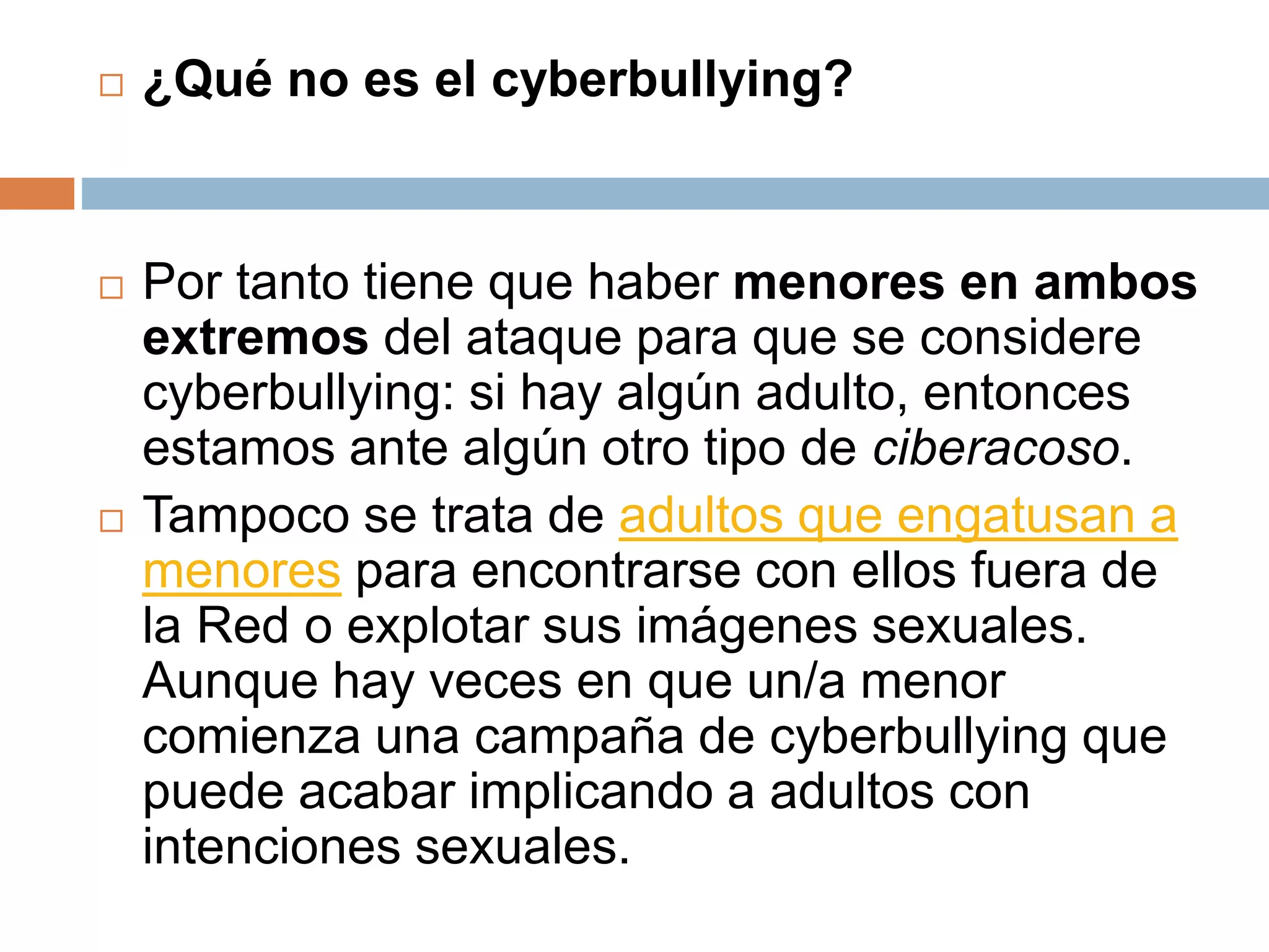 Cyberbullying Español | PPTX