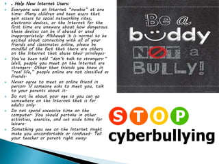 Cyber bullying | PPTX