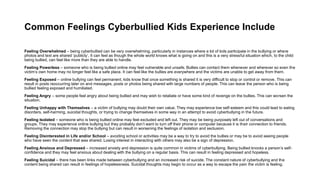 Cyberbullying Guide - Parents, Teachers & Children | PPT