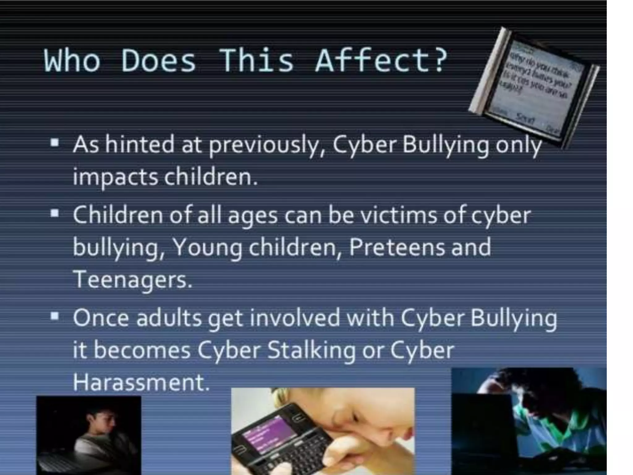 Cyber bullying | PPTX