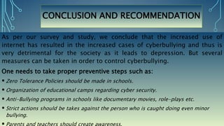 Cyber bullying | PPTX