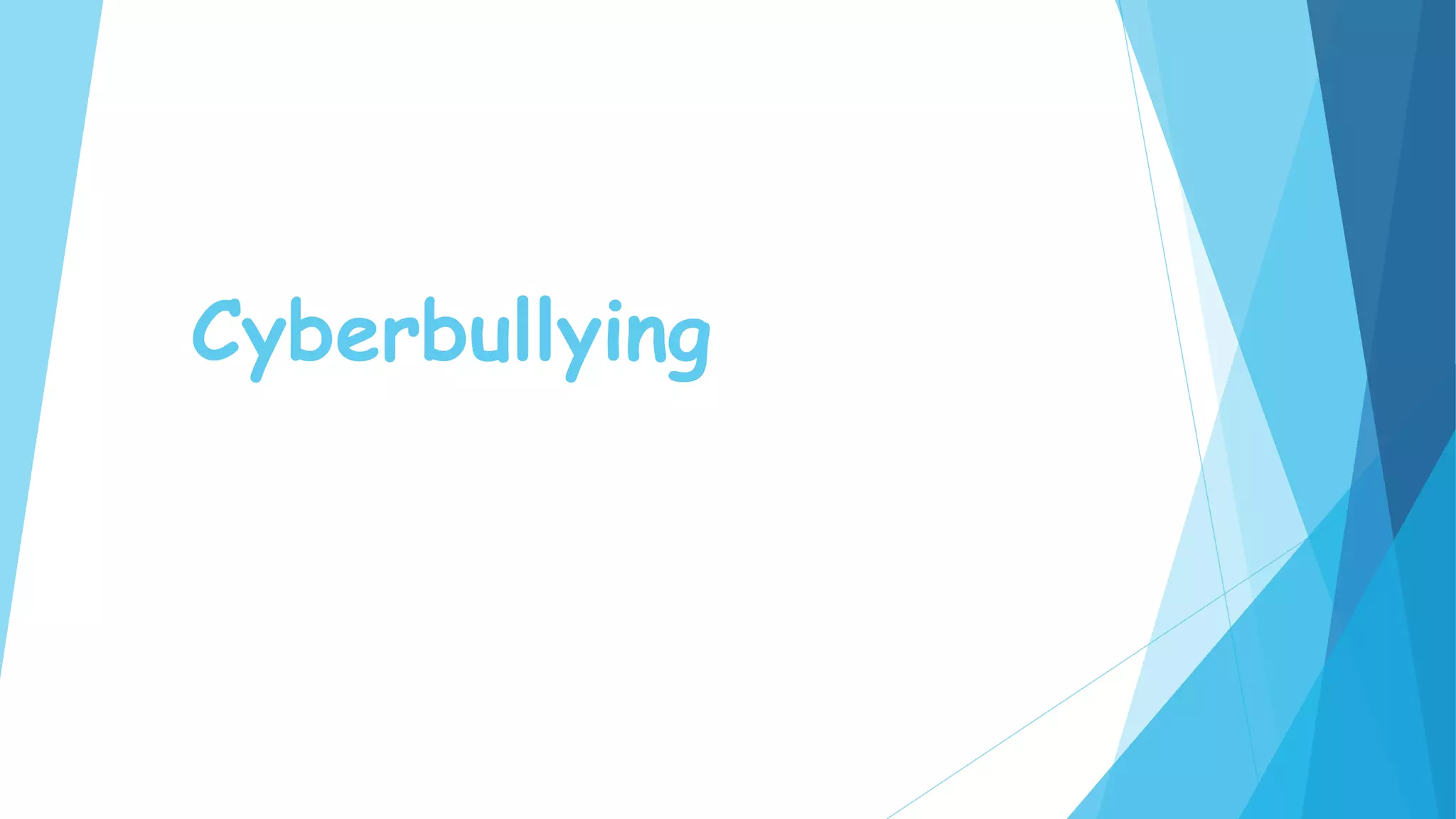 Cyberbullying | PPTX