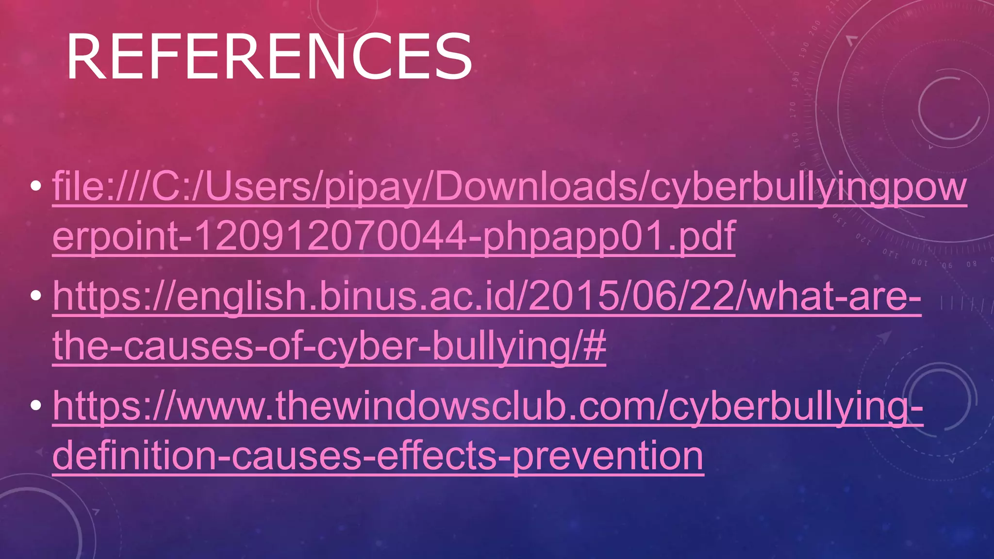 Cyber bullying | PPT