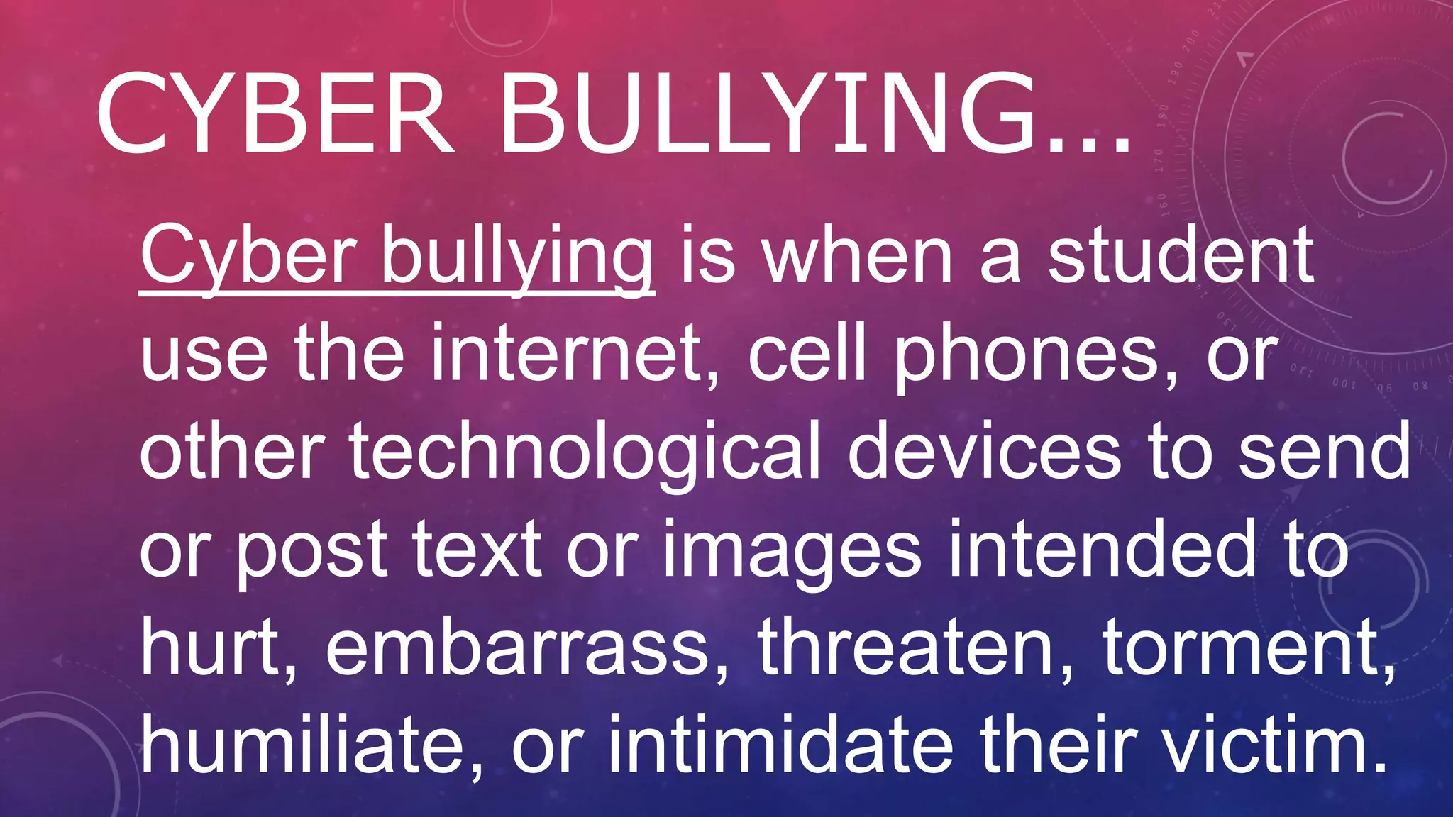 Cyber bullying | PPT