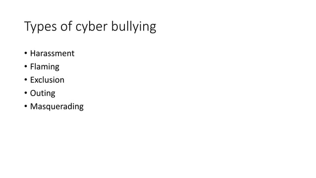 Cyber Bullying - Computer Science | Mahima Shah | PPT