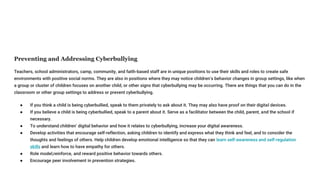 Cyber bullying | PPTX