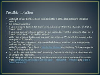 Cyberbullying fami&ola | PPTX