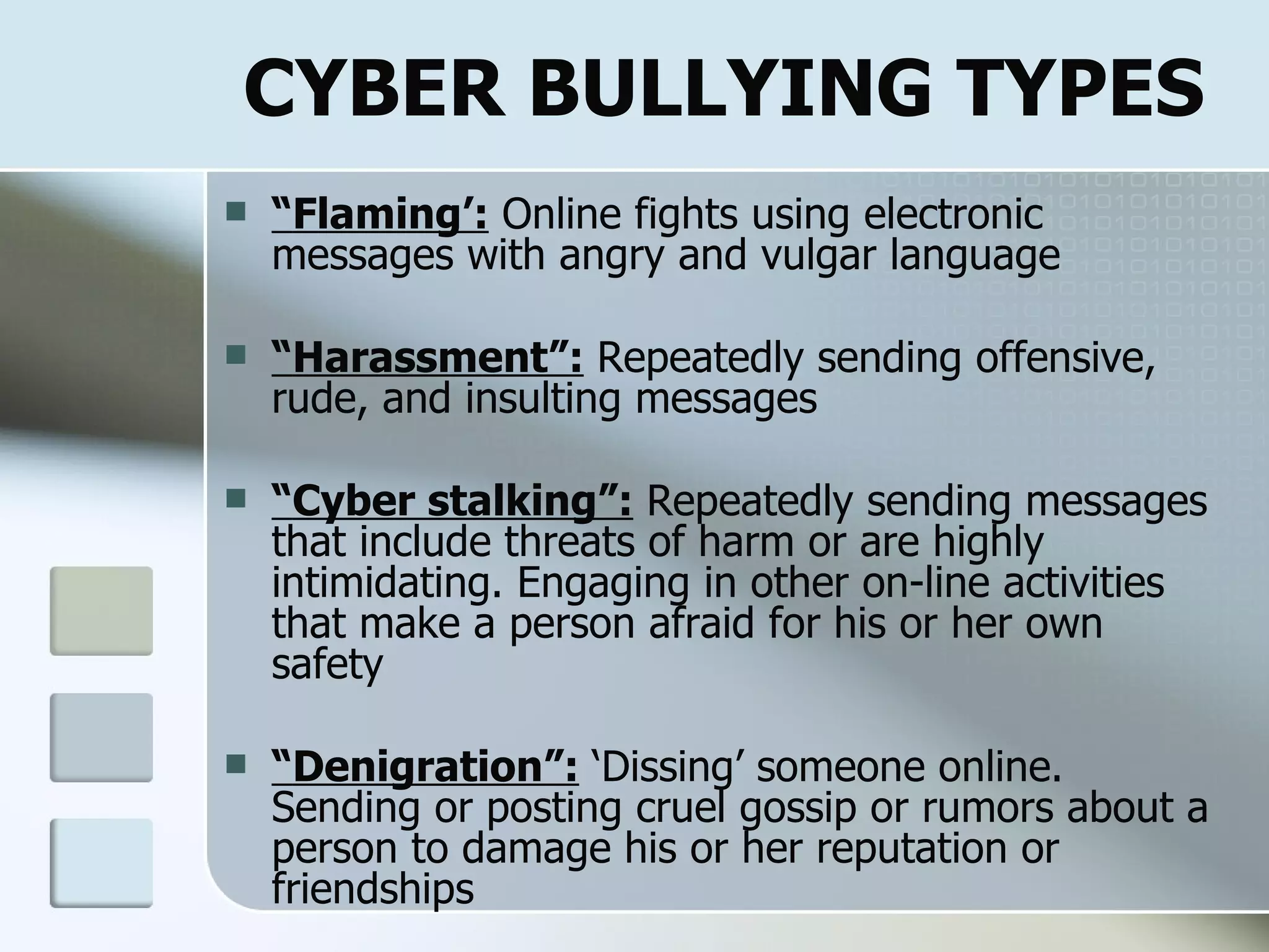 Cyberbullyng: Demystifying and Deescalating Cyber Bullying | PPT