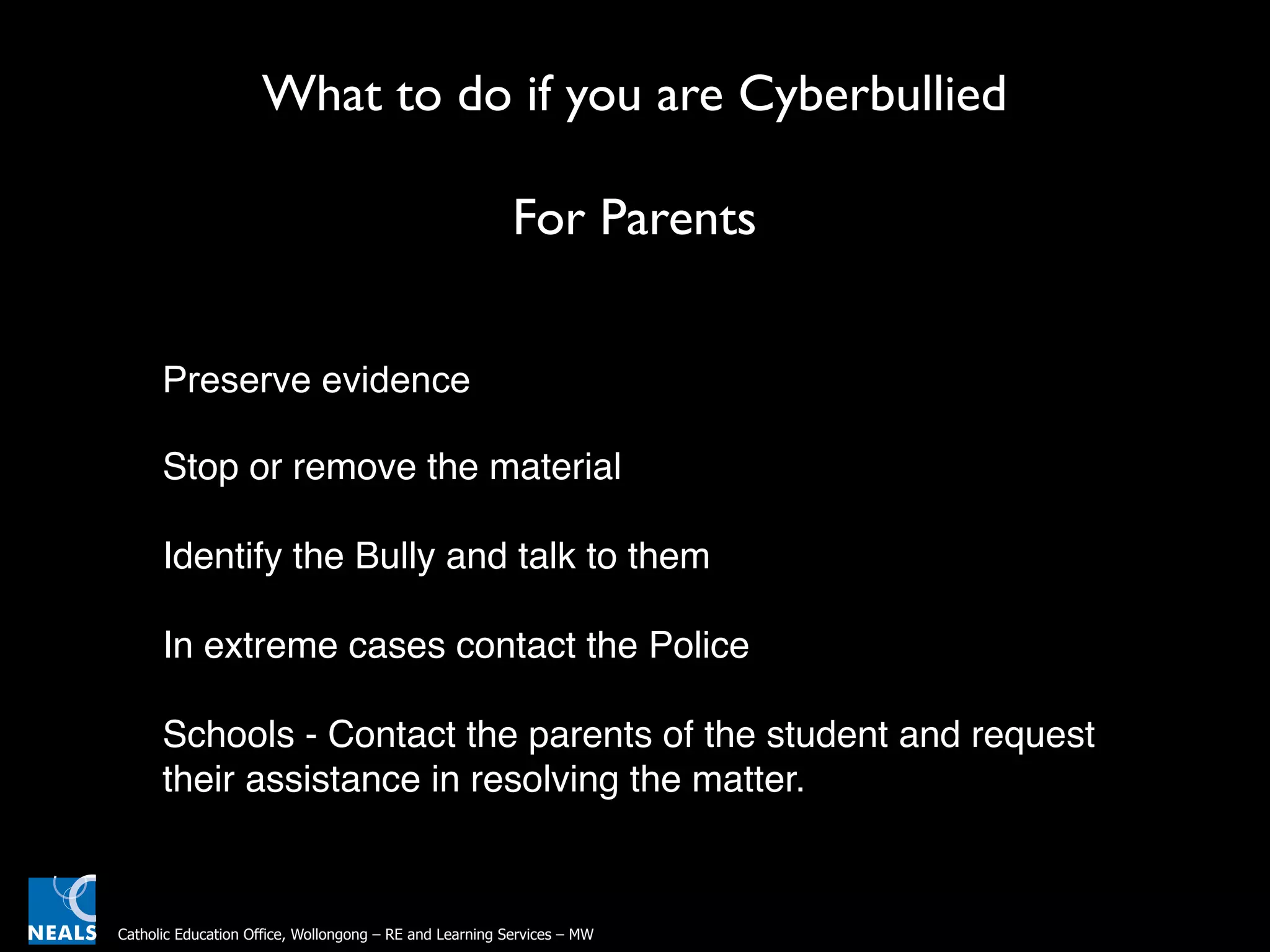 Cyberbullying and Cybersafety - Keeping your child safe. | PDF