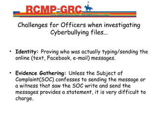 Cyberbullying and the law | PPT | Crime & Harmful Acts to Individuals ...