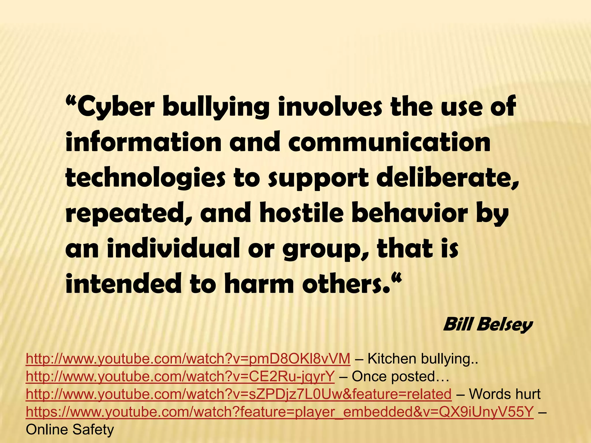 Cyberbullying assignment | POTX