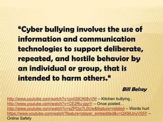 Cyberbullying assignment | POTX
