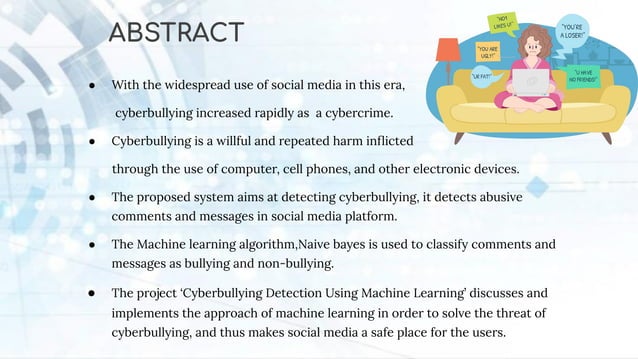 Cyberbullying Detection Using Machine Learning 1 1 Pdf