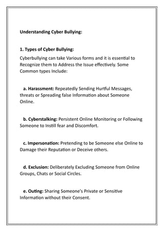 Cyber Bullying & How to Stay Safe Online.pdf