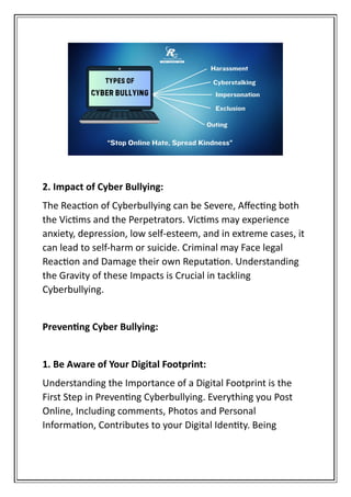 Cyber Bullying & How to Stay Safe Online.pdf