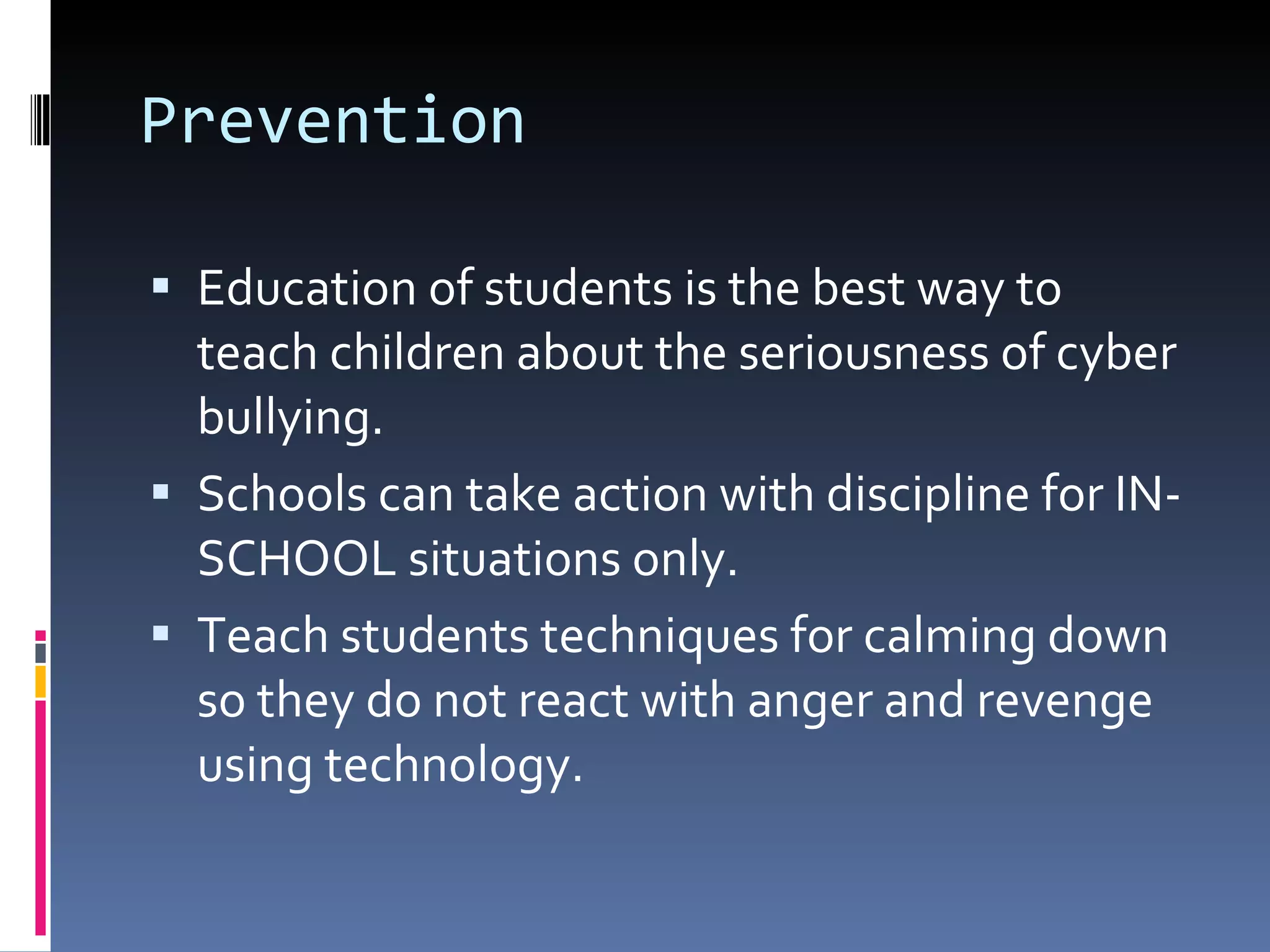 Cyber bullying powerpoint | PPT