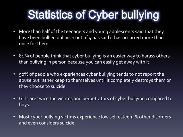 Cyberbullying ppt. | PPTX