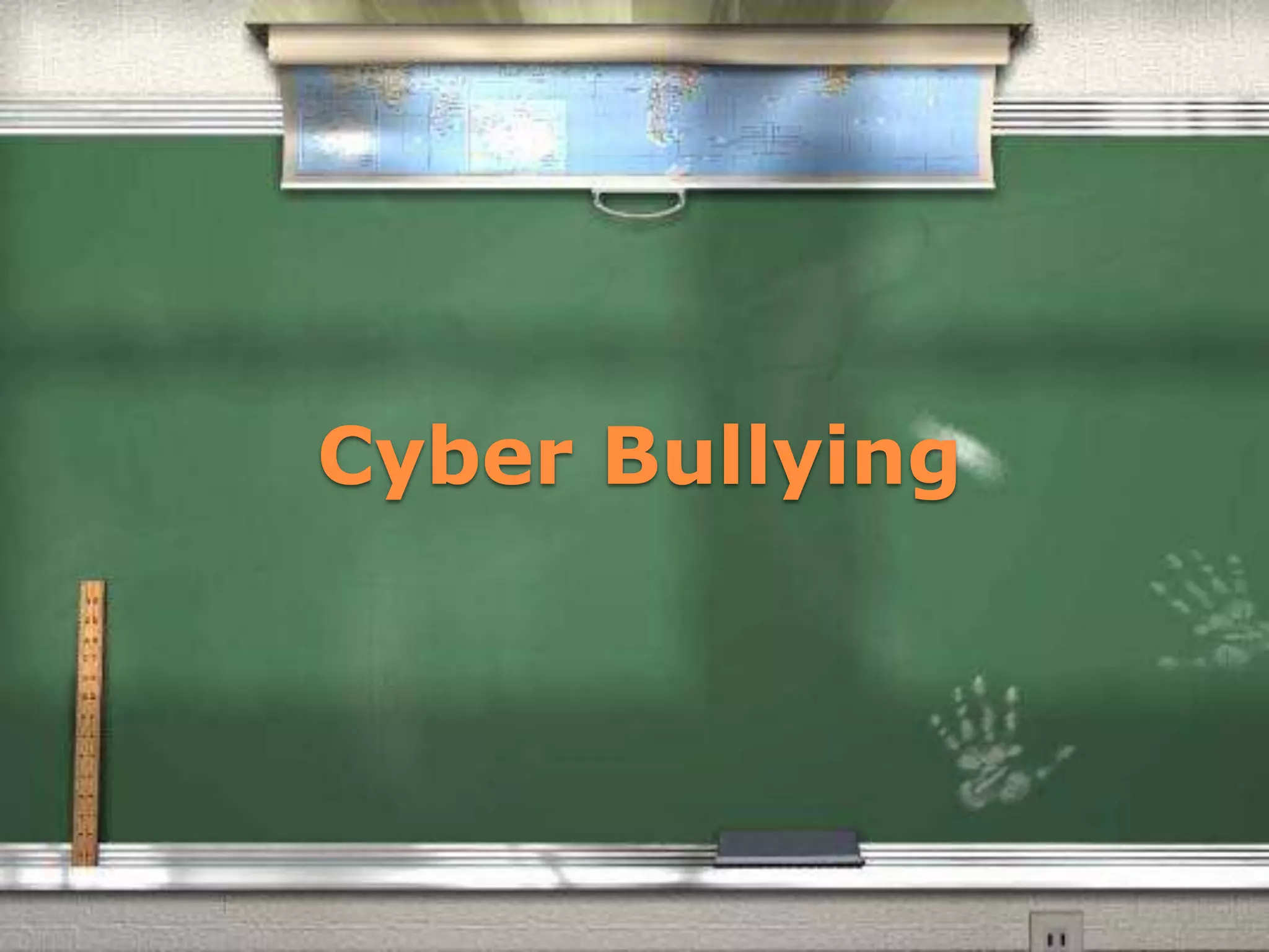 Cyber bullying presentation | PPT