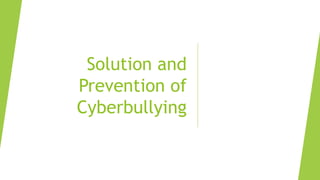 Cyberbullying presentation | PPTX