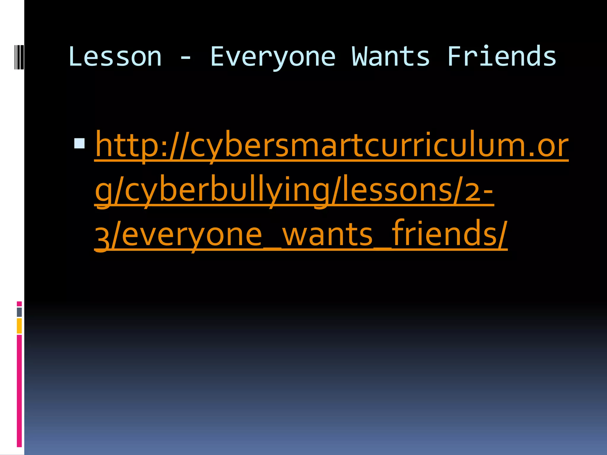 Cyberbullying prevention | PPTX