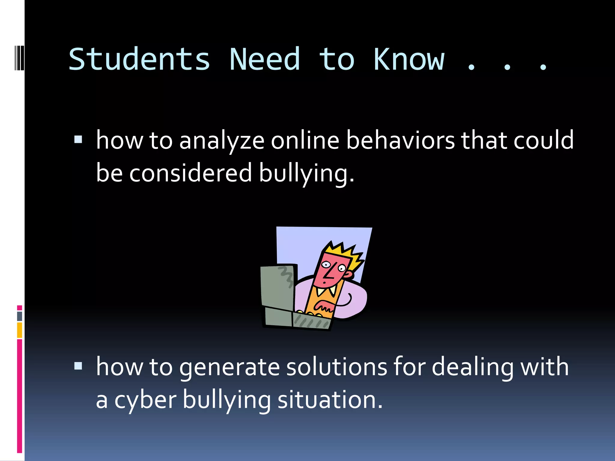 Cyberbullying prevention | PPTX