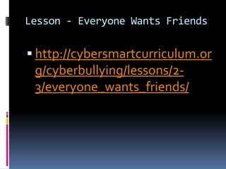 Cyberbullying prevention | PPTX