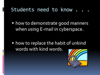 Cyberbullying prevention | PPTX