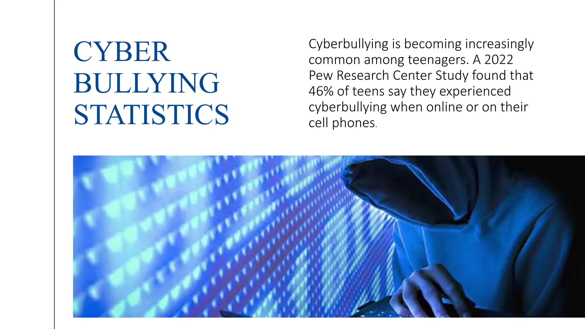 Cyberbullying includes sending, posting, or sharing negative, harmful ...