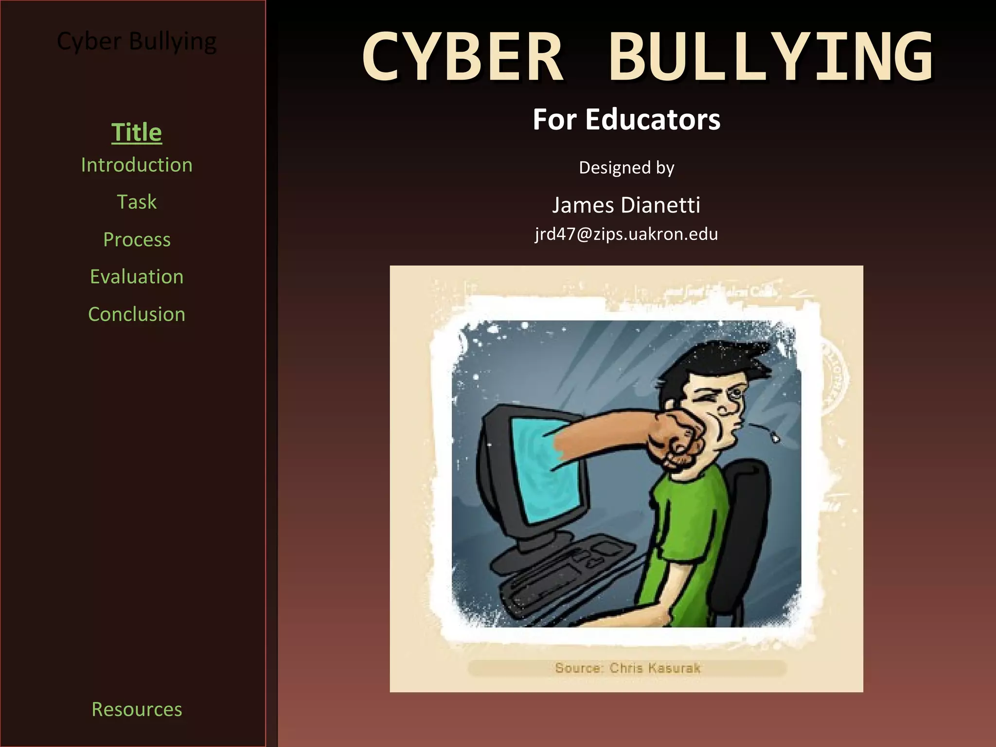 Cyber Bullying Webquest | PPT