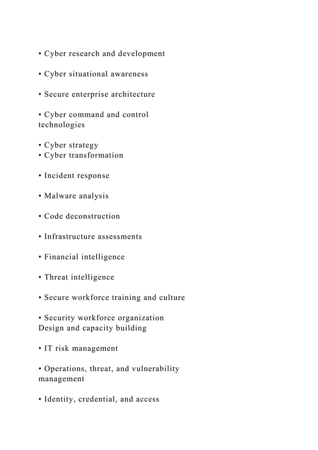 Cyber capability brochureCybersecurity Today A fresh l.docx