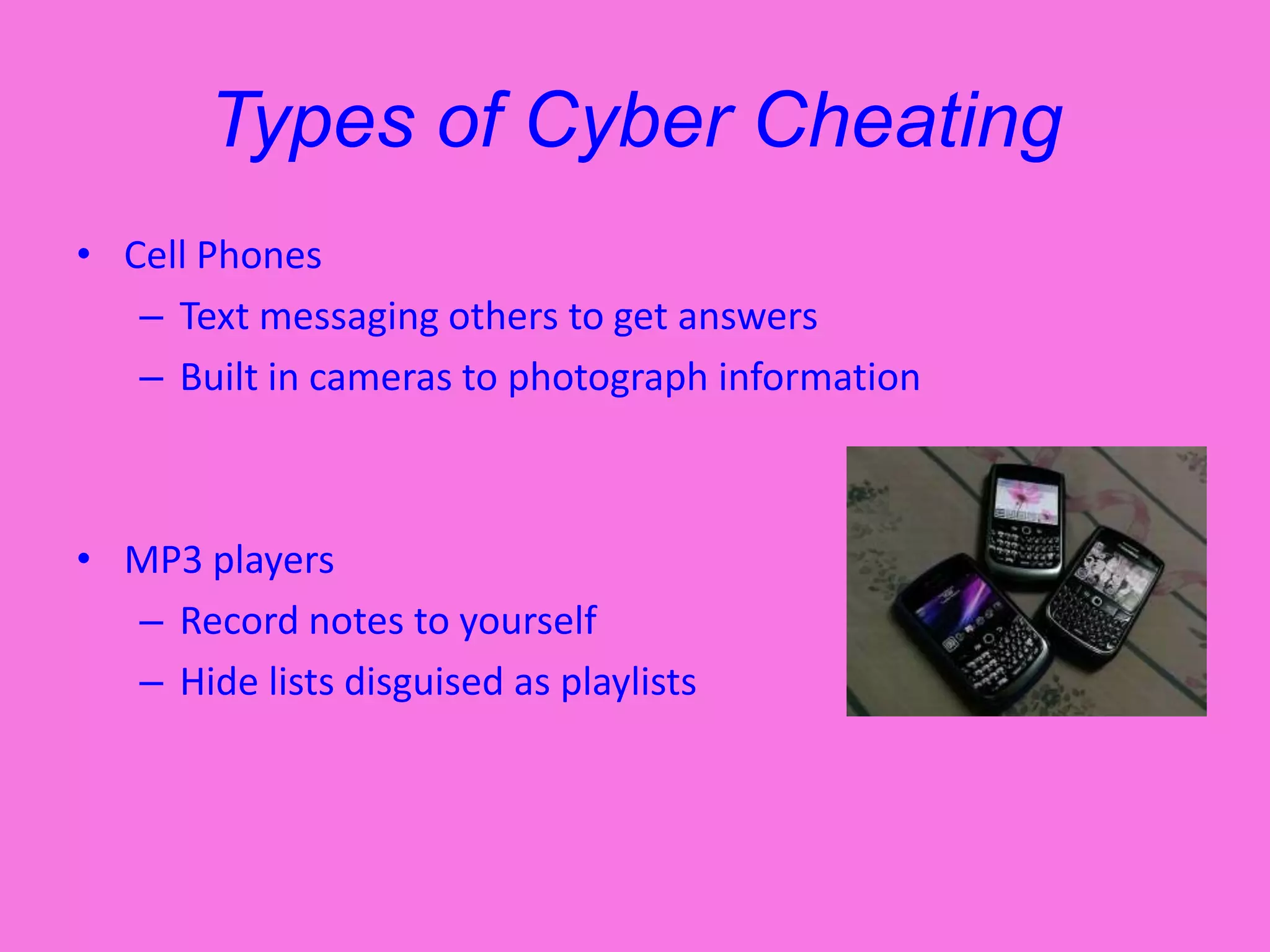 Cyber cheating2 | PPTX