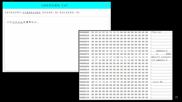 CyberChefの使い方（HamaCTF2019 WriteUp編） | PPTX | Programming Languages | Computing