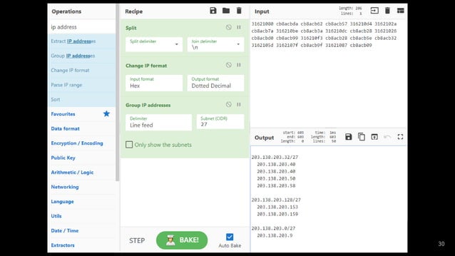 CyberChefの使い方（HamaCTF2019 WriteUp編） | PPTX | Programming Languages | Computing