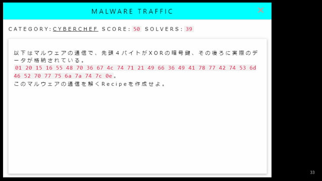 CyberChefの使い方（HamaCTF2019 WriteUp編） | PPTX | Programming Languages | Computing
