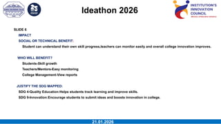 Smart Campus Skill and Innovation Tracker for Quality Education and ...