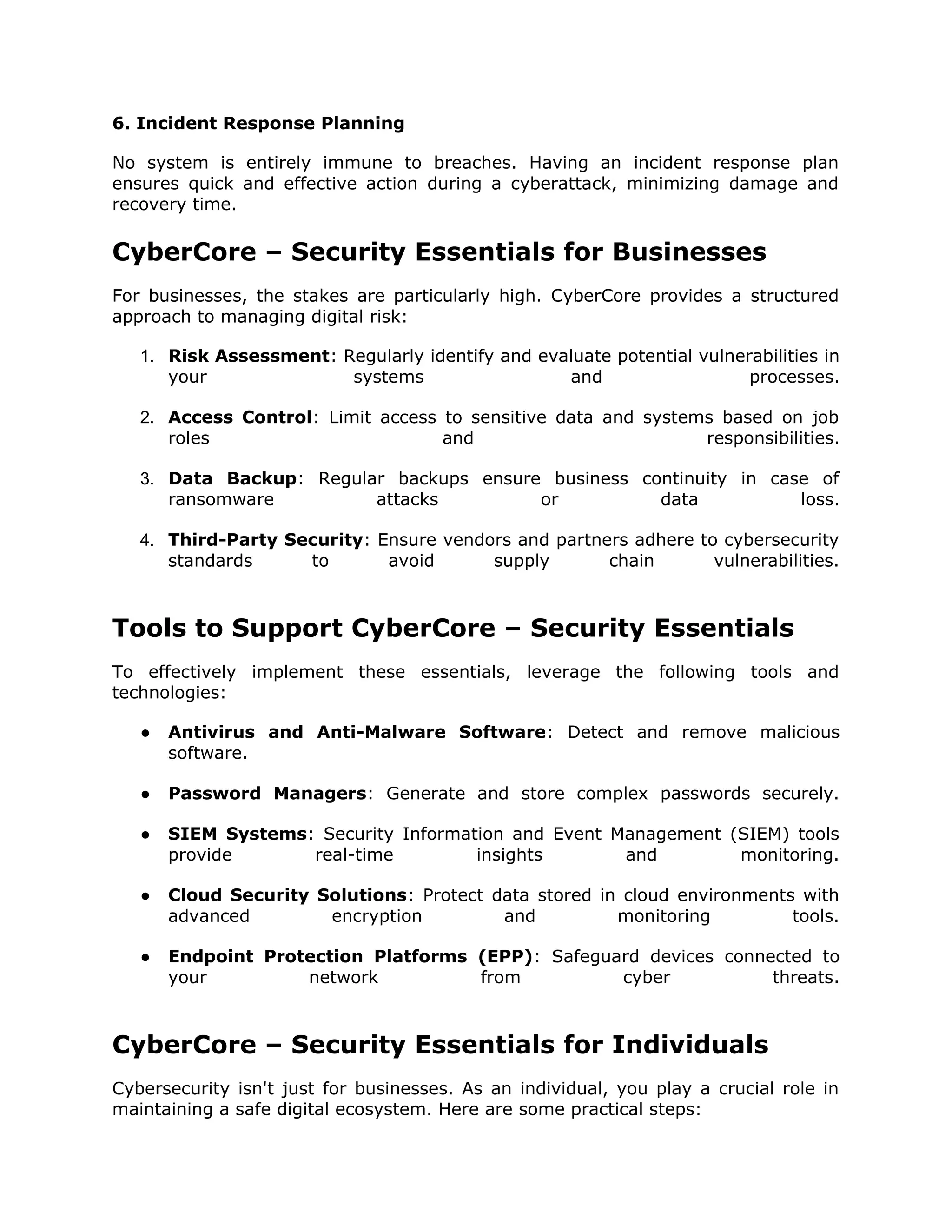 CyberCore – Security Essentials_ Protecting Your Digital World.docx