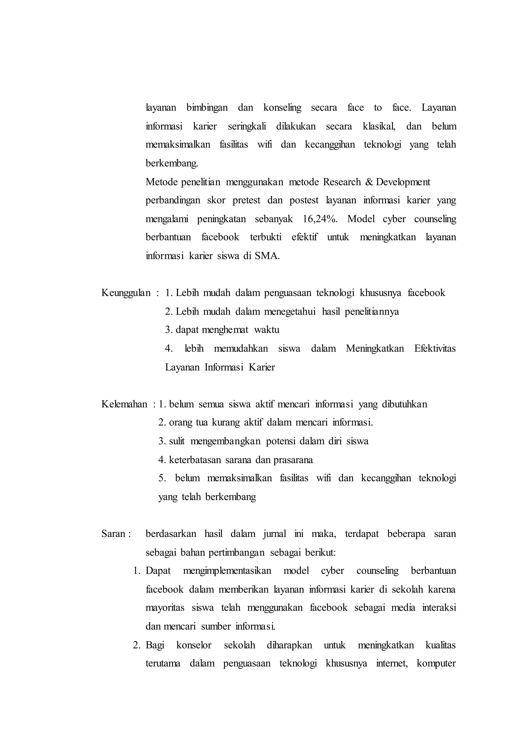 Cyber counseling | PDF