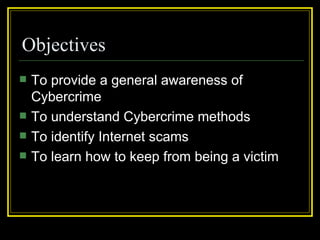 Cybercrime | PPT