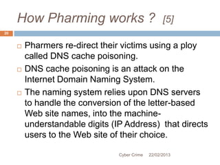 Cyber crime & security | PPTX