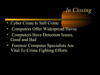 Cyber Crime | PPT