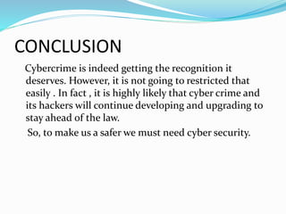 Cybercrime | PPT