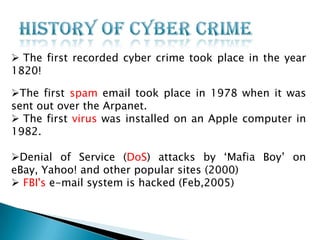 Cybercrime | PPTX
