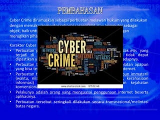 Power Point Cyber crime | PPTX