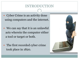Cyber crime | PPTX