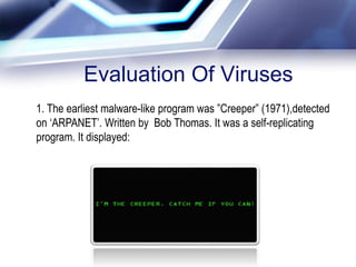 Cybercrime: Virus and Defense | PPTX