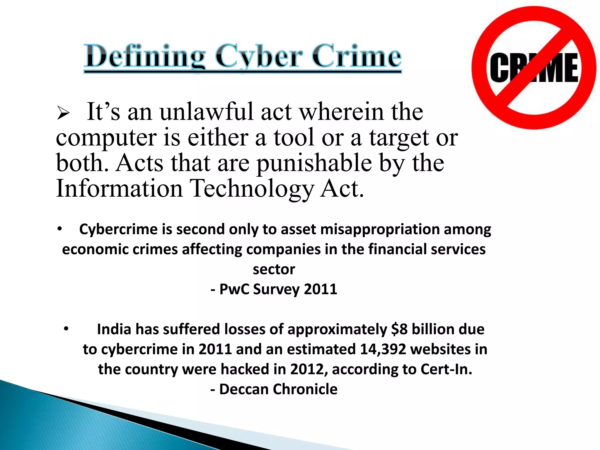 Cyber crime:The Transformation Of Crime In The Information Age. | PPTX