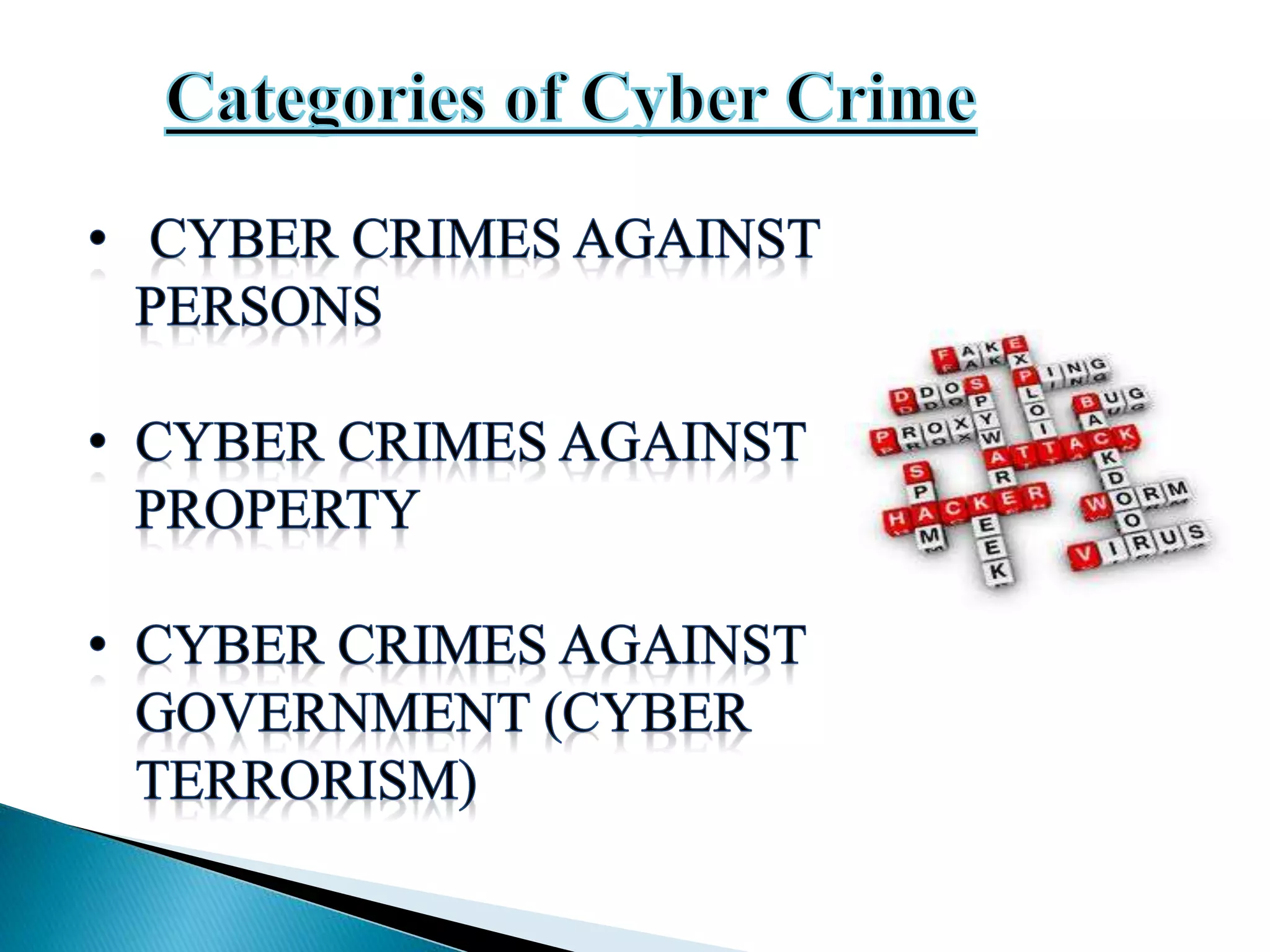Cyber crime:The Transformation Of Crime In The Information Age. | PPTX